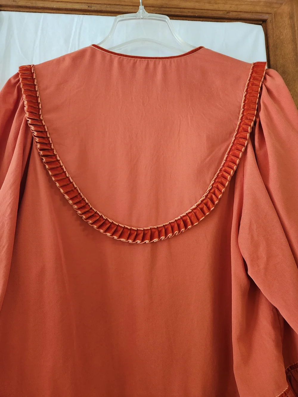 CROSBY by Mollie Burch | Tops | Crosby Boho Ruffle Vneck Peplum Top ...